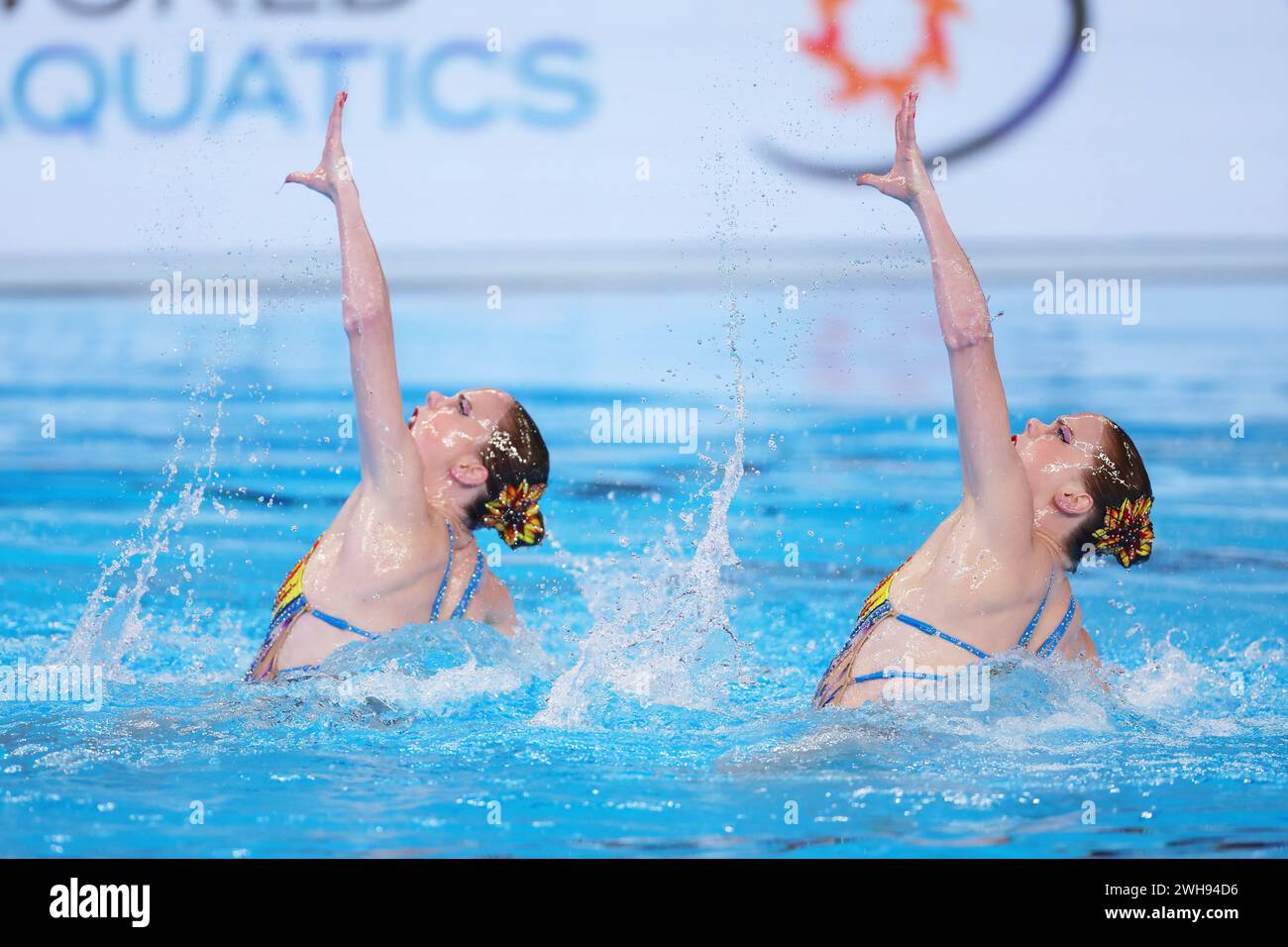 Doha, Qatar. 8th Feb, 2024. Bregje De Brouwer & Noortje De Brouwer (NED ...