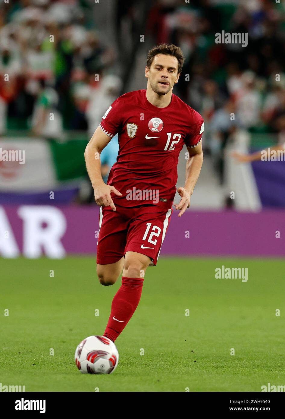 Doha, Qatar. 7th Feb, 2024. Lucas Mendes (QAT) Football/Soccer : AFC ...