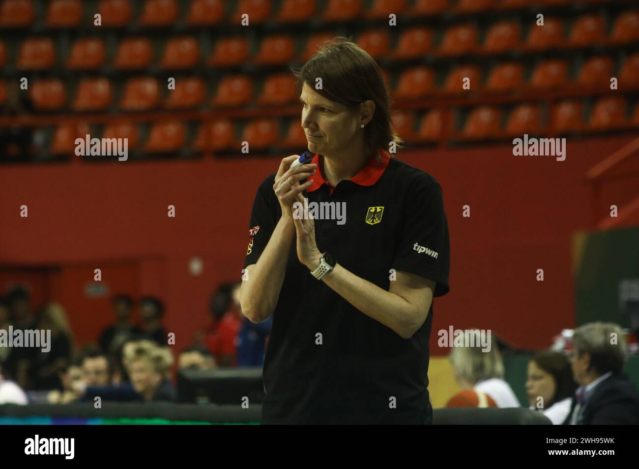 Belem, Brazil. 08th Feb, 2024. Basketball: Women, Olympic Qualification ...