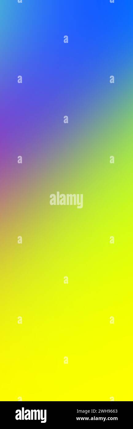 Colorful trendy dreamy gradient printable bookmark Stock Photo - Alamy