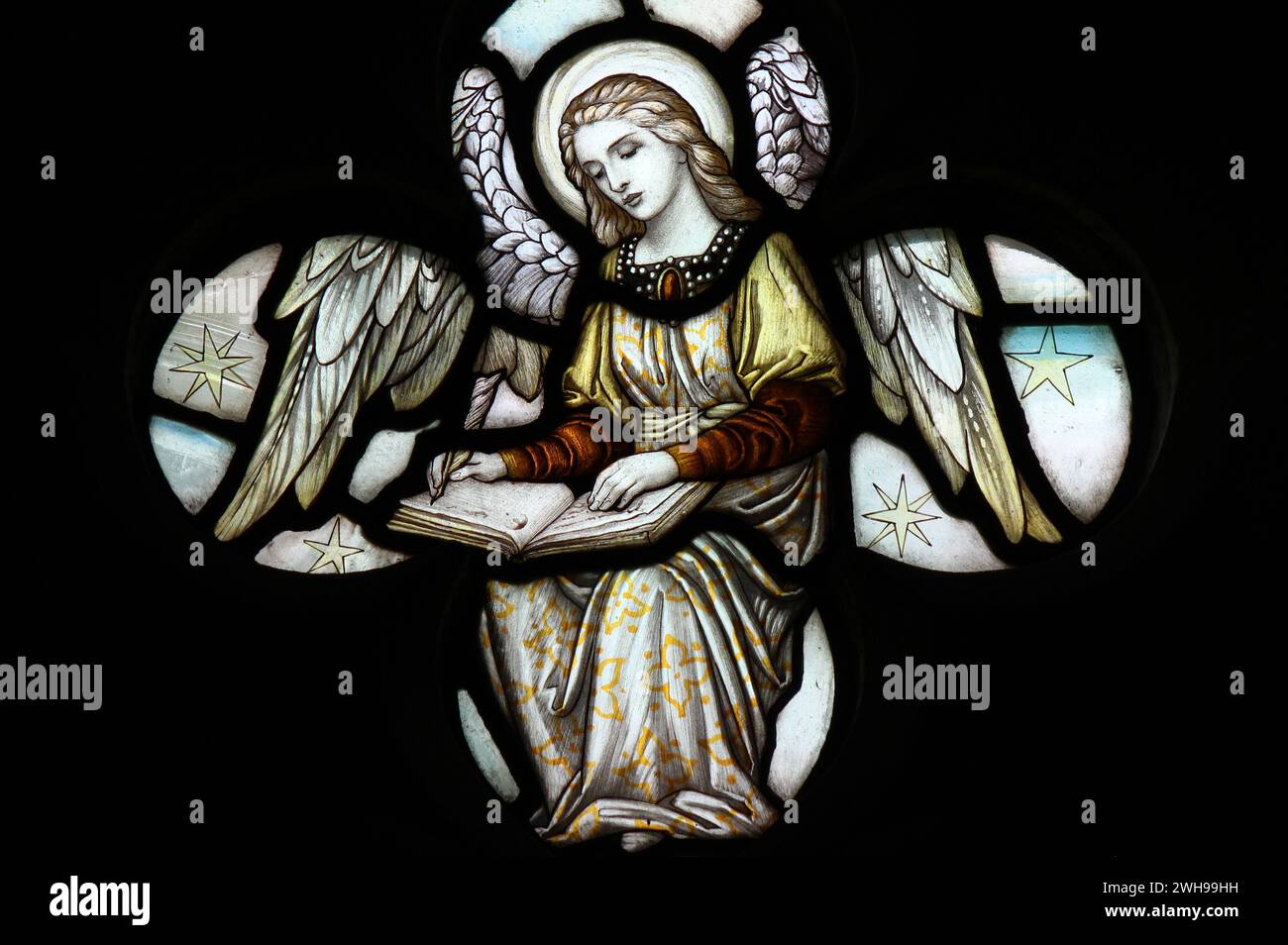 Angel writing hi-res stock photography and images - Alamy