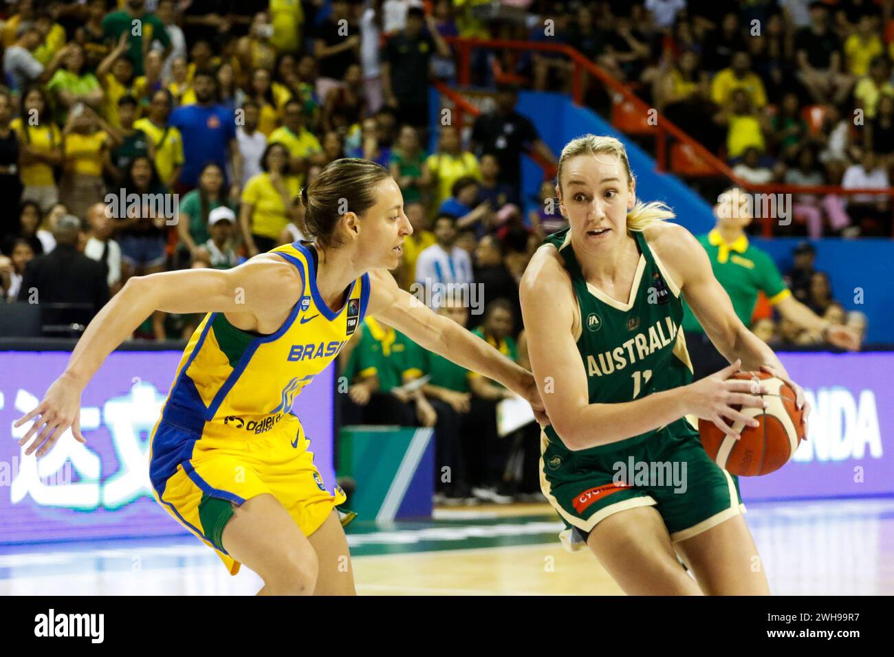 BELÉM, PA - 08.02.2024: BRAZIL X AUSTRALIA WOMEN'S BASKETBALL - Brazil ...