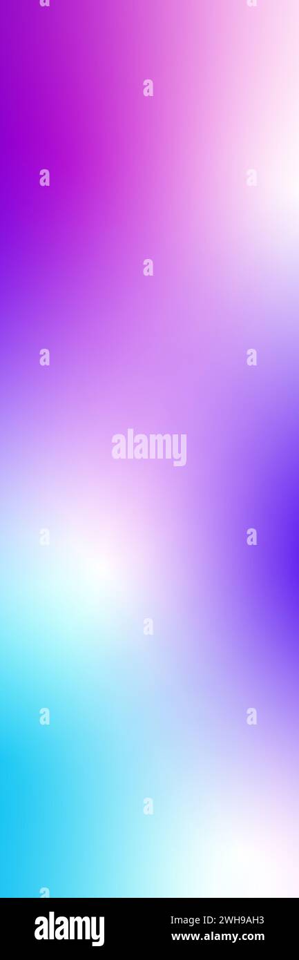 Colorful trendy dreamy gradient printable bookmark Stock Photo - Alamy