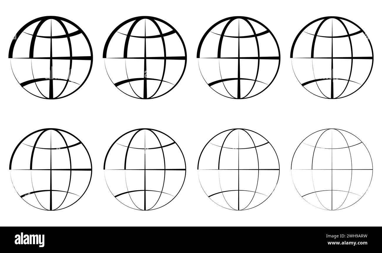 Globe icon, world icon globe symbol vector illustration Stock Vector ...