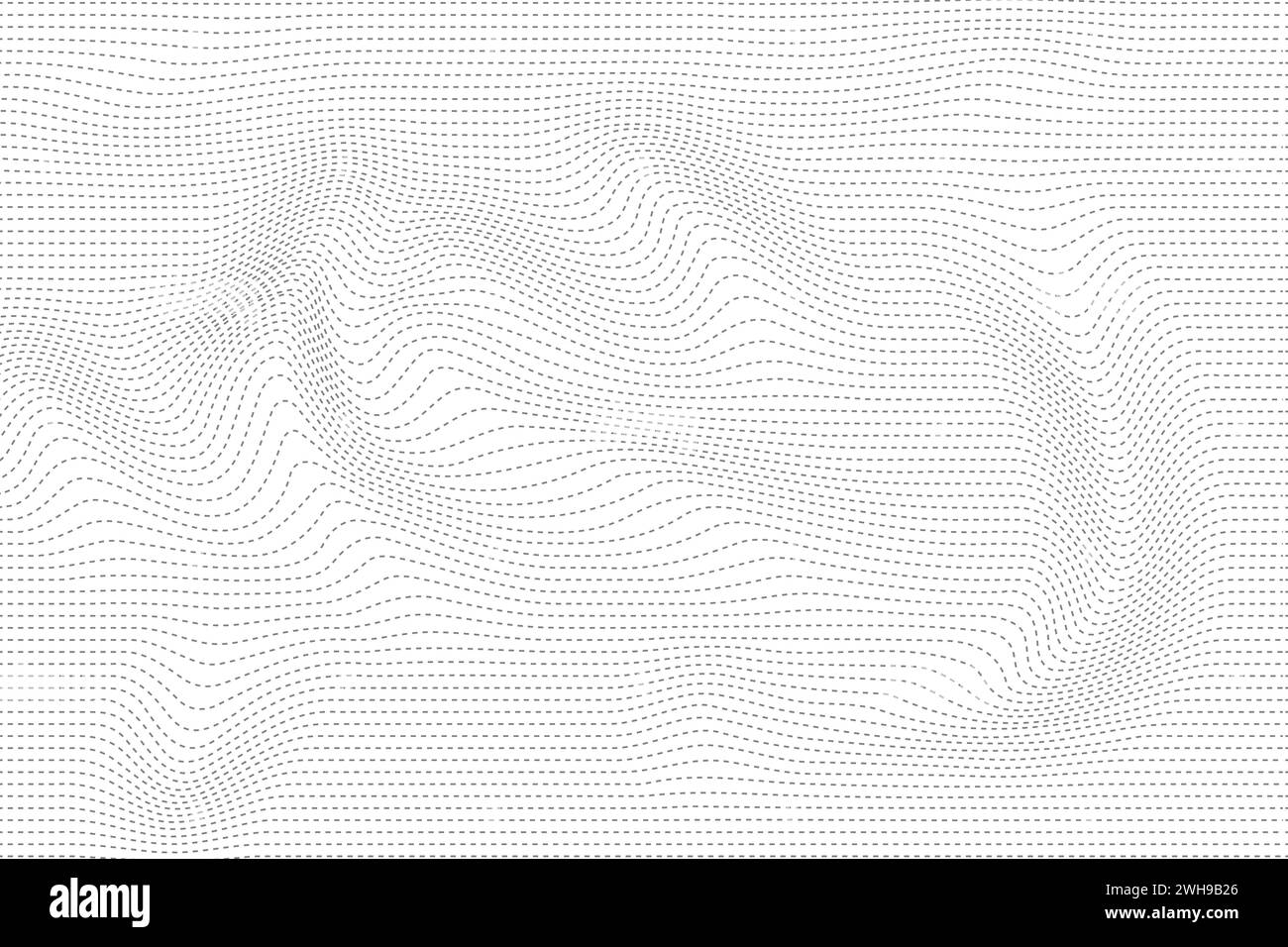 Thin wavy lines seamless pattern. Repeatable wavy zigzag lines vector ... Thin wavy lines seamless pattern. Repeatable wavy zigzag lines vector ...