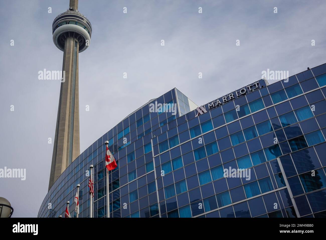 Toronto Marriott Hotel in downtown Toronto Stock Photo - Alamy