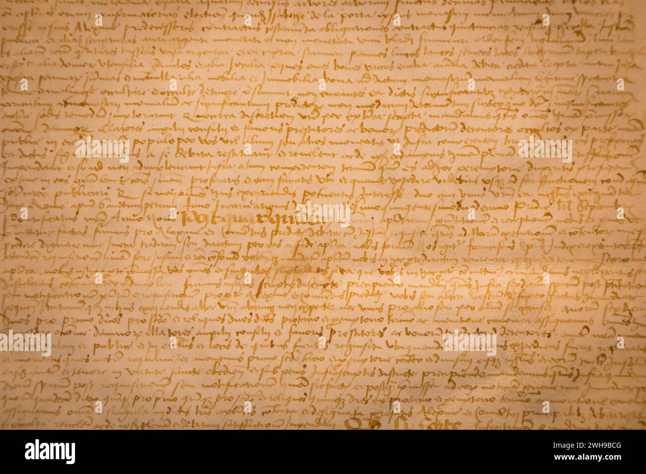 Aged handwritten manuscript text. Calligraphy on old paper, vintage ...