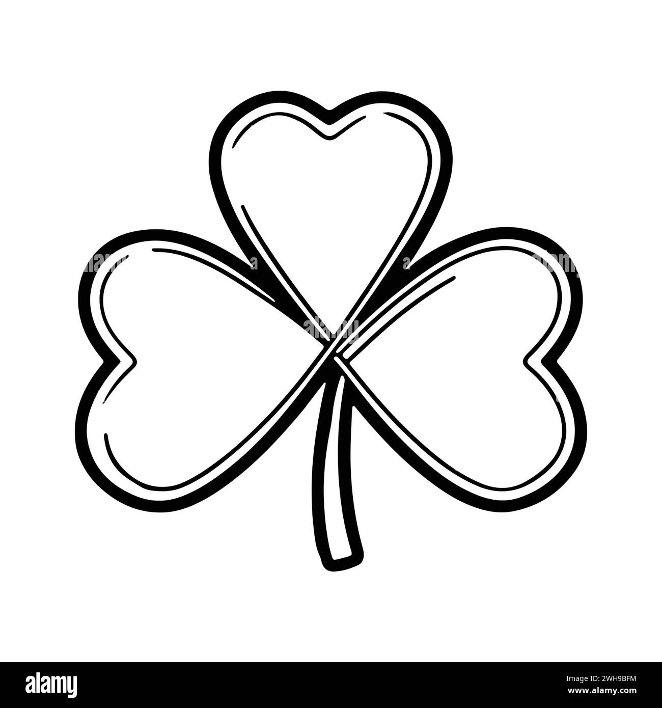 Irish symbol Black and White Stock Photos & Images - Alamy