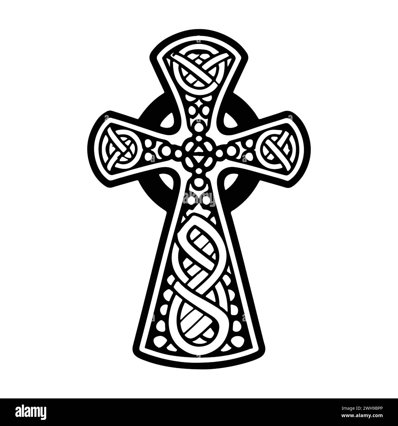 Celtic cross stone Stock Vector Images - Alamy