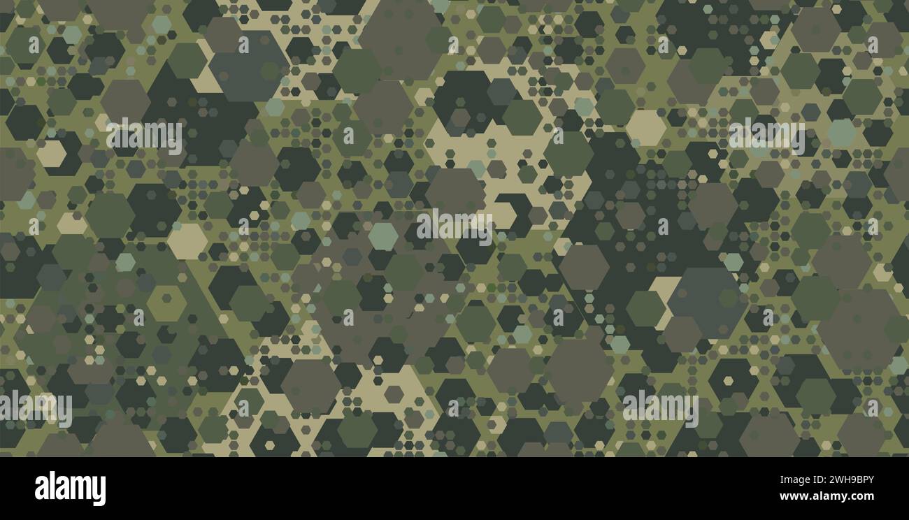seamless camouflage pattern for army uniform Stock Vector Image & Art ...
