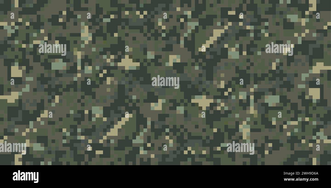 seamless camouflage pattern for army uniform Stock Vector Image & Art ...