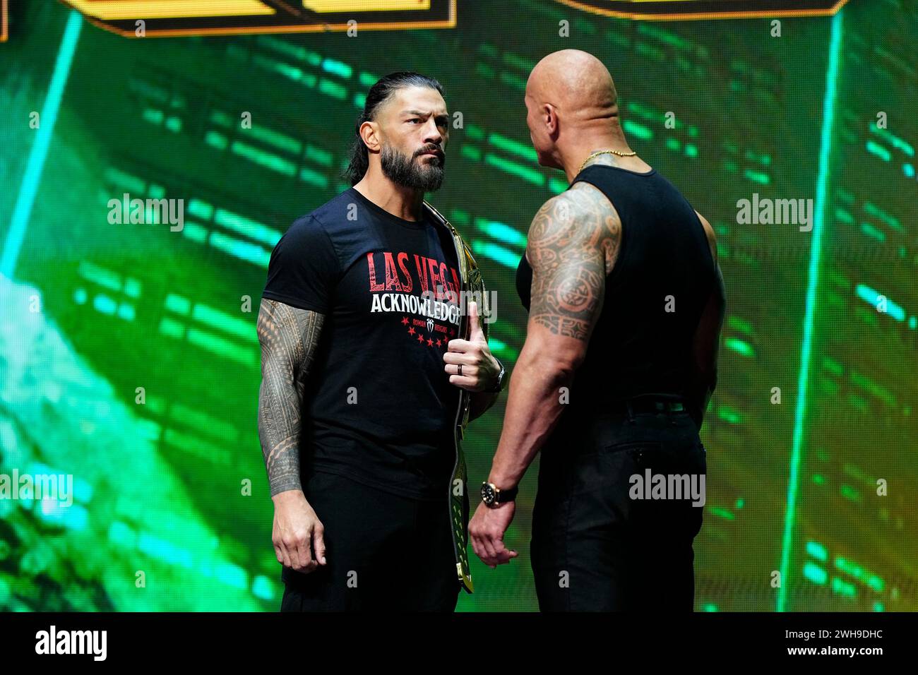 Dwayne Johnson And Roman Reigns