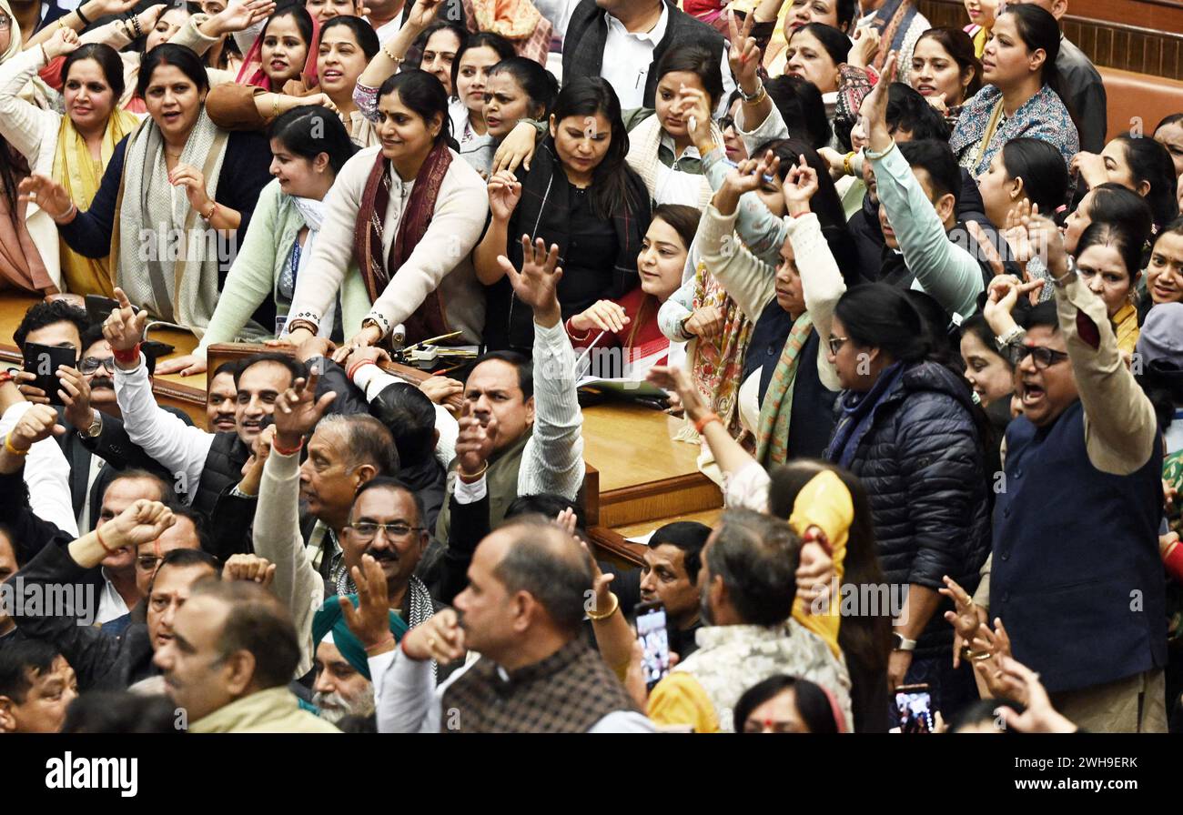 New Delhi, India. 08th Feb, 2024. NEW DELHI, INDIA - FEBRUARY 8: Leader ...