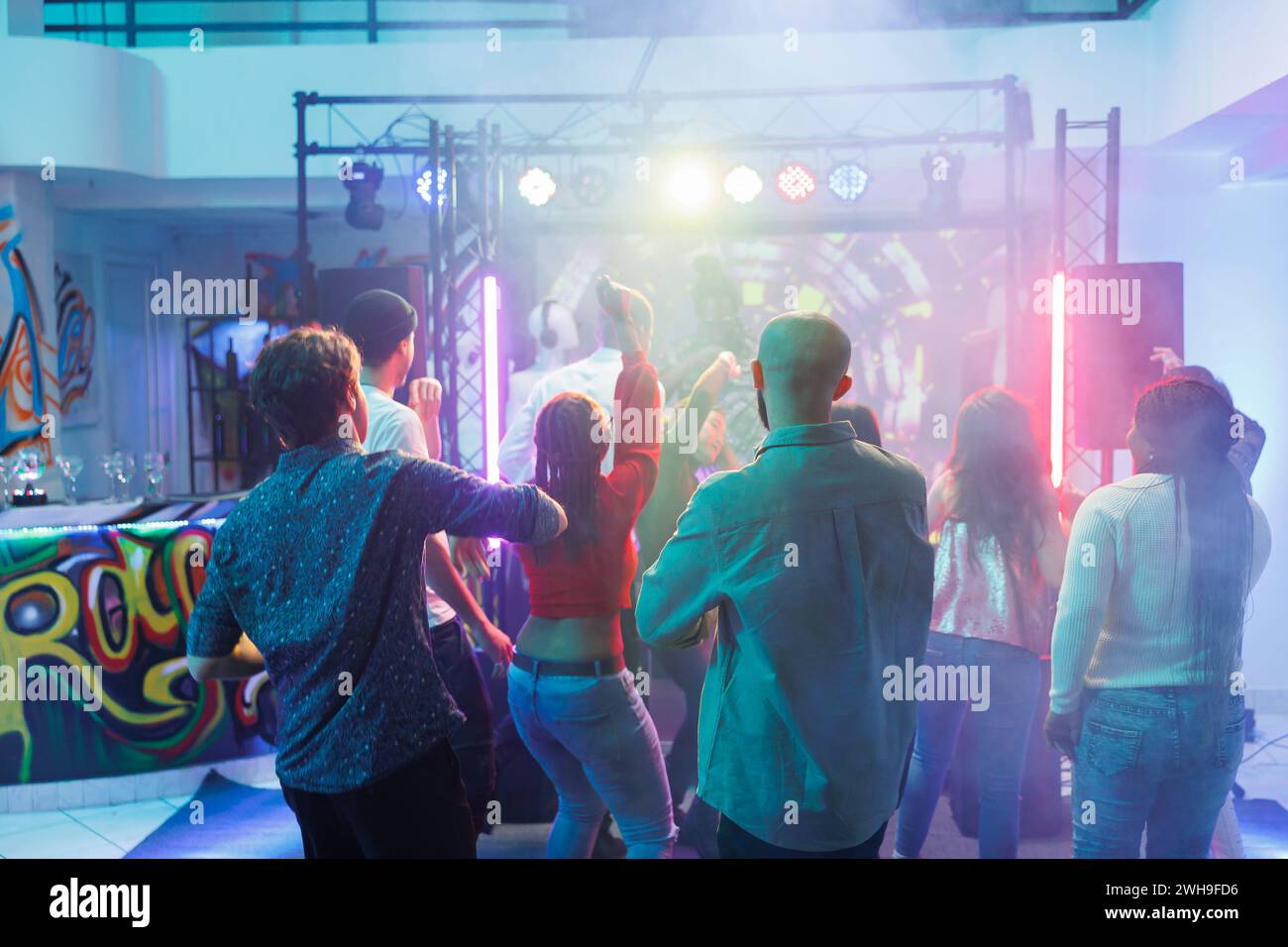 Clubbers african american hi-res stock photography and images - Alamy