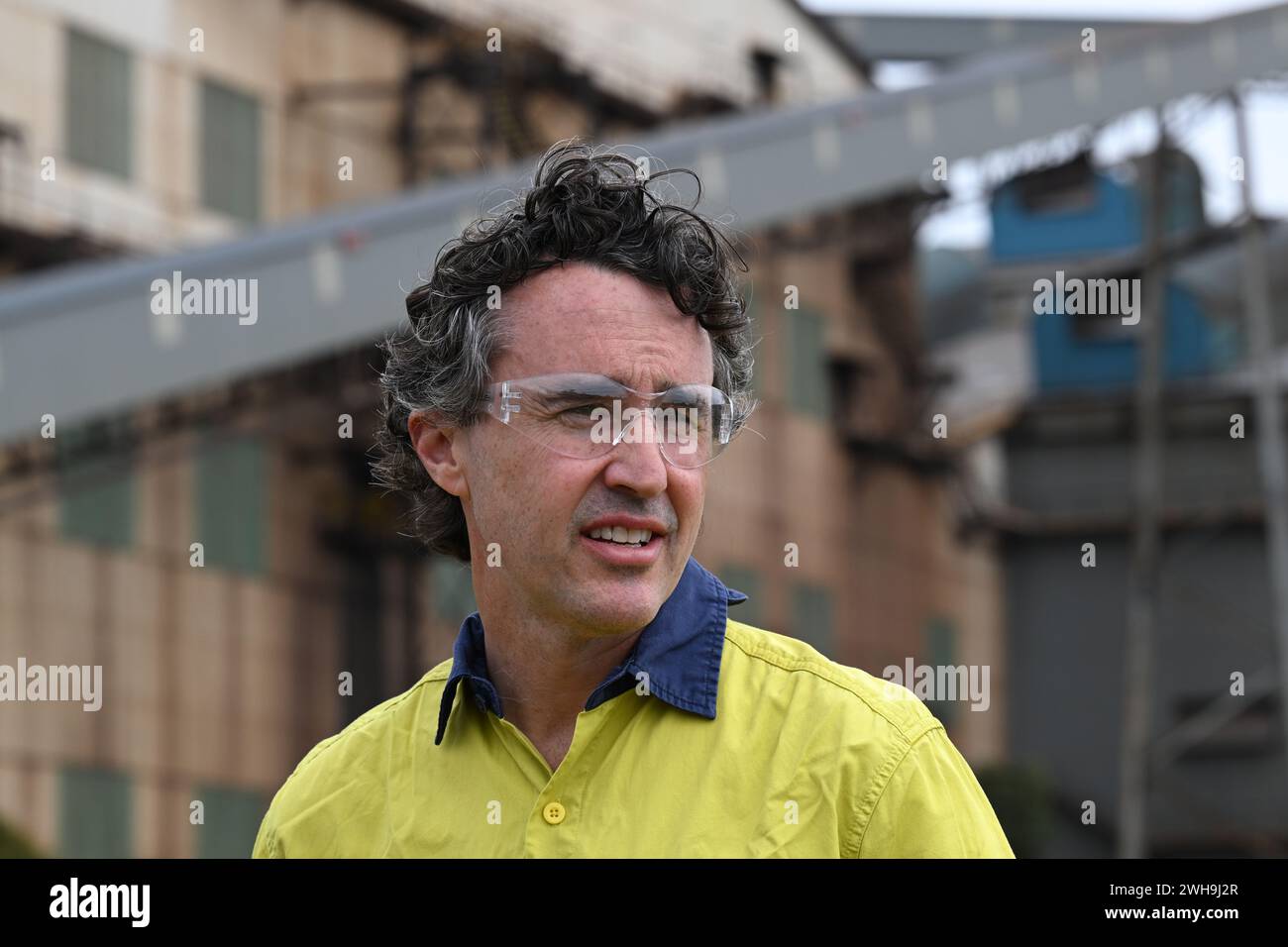 Wollongong, Australia. 09th Feb, 2024. Rio Tinto CEO Iron Ore, Simon ...