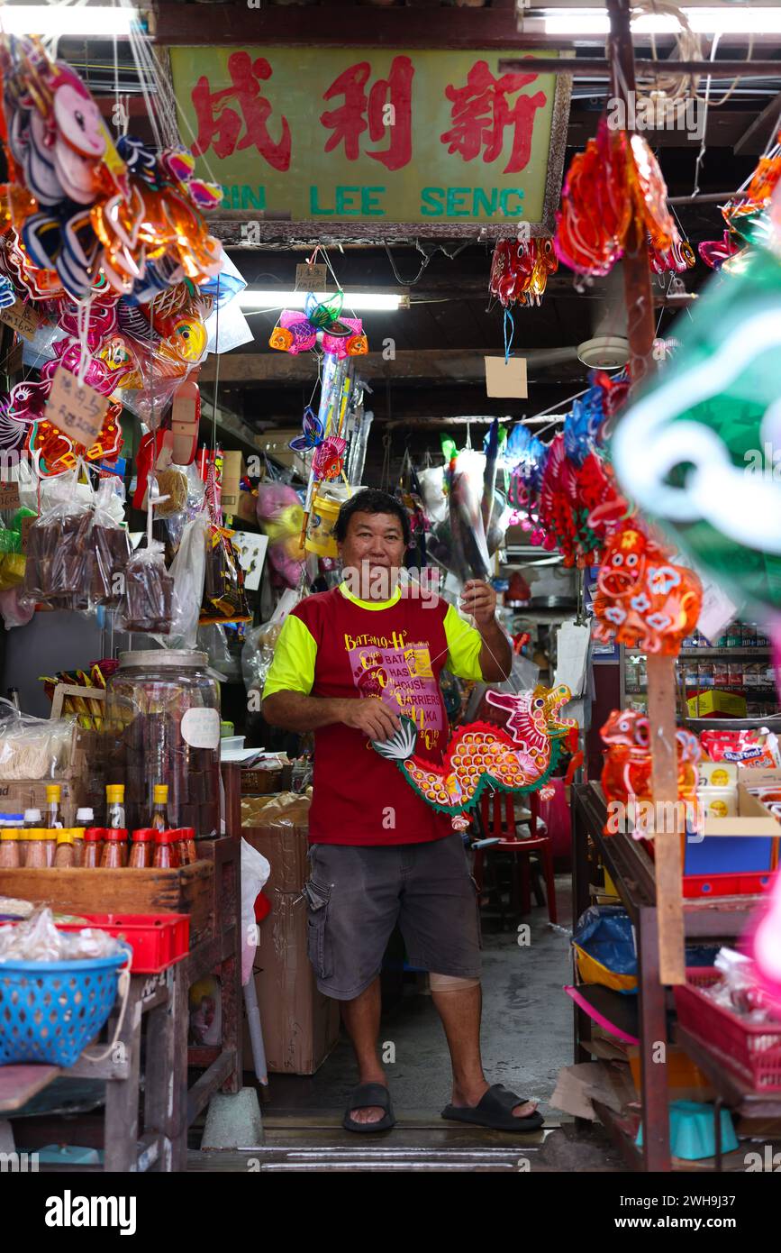 The last traditional lantern maker Stock Photo - Alamy