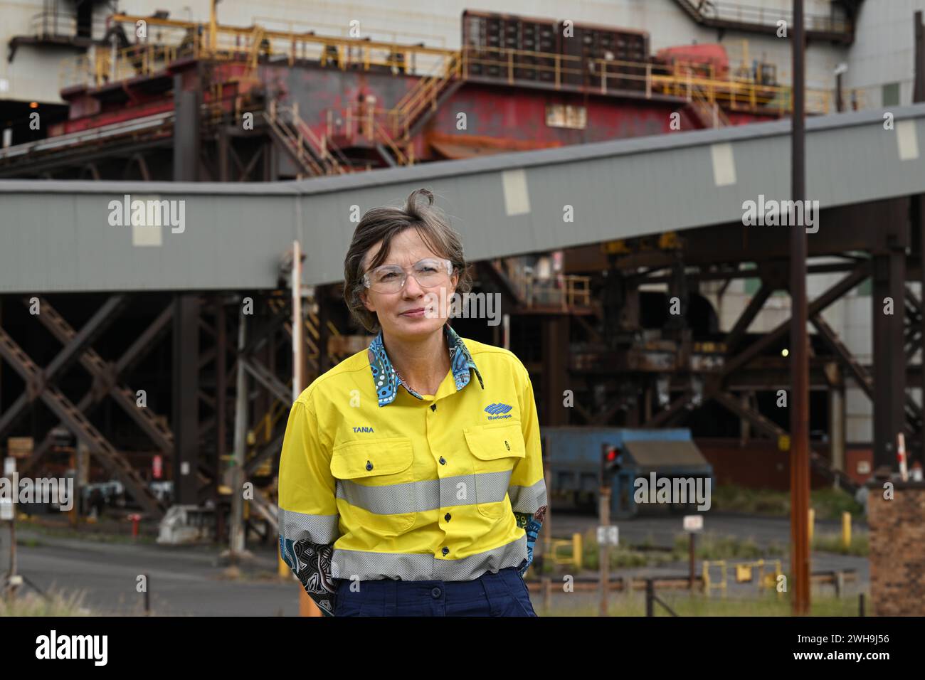 Wollongong, Australia. 09th Feb, 2024. BlueScope's CEO Australia, Tania ...