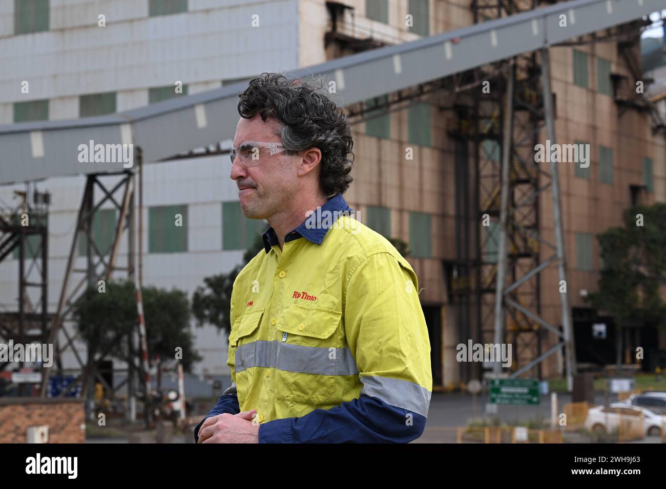 Wollongong, Australia. 09th Feb, 2024. Rio Tinto CEO Iron Ore, Simon ...