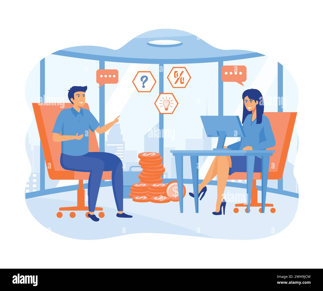 Tax discussion Stock Vector Images - Alamy