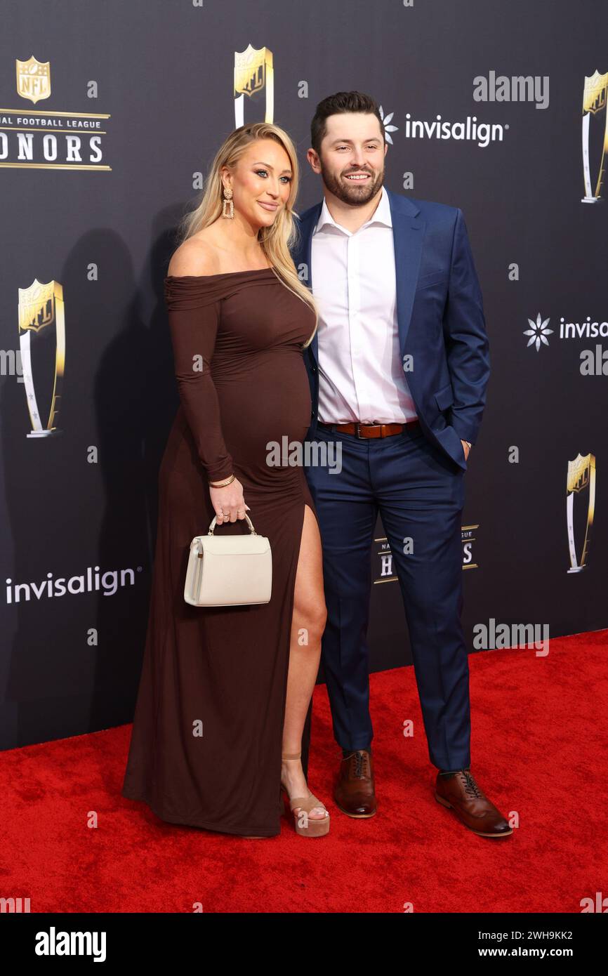 Las Vegas, United States. 08th Feb, 2024. Emily Wilkinson (L) and Baker ...