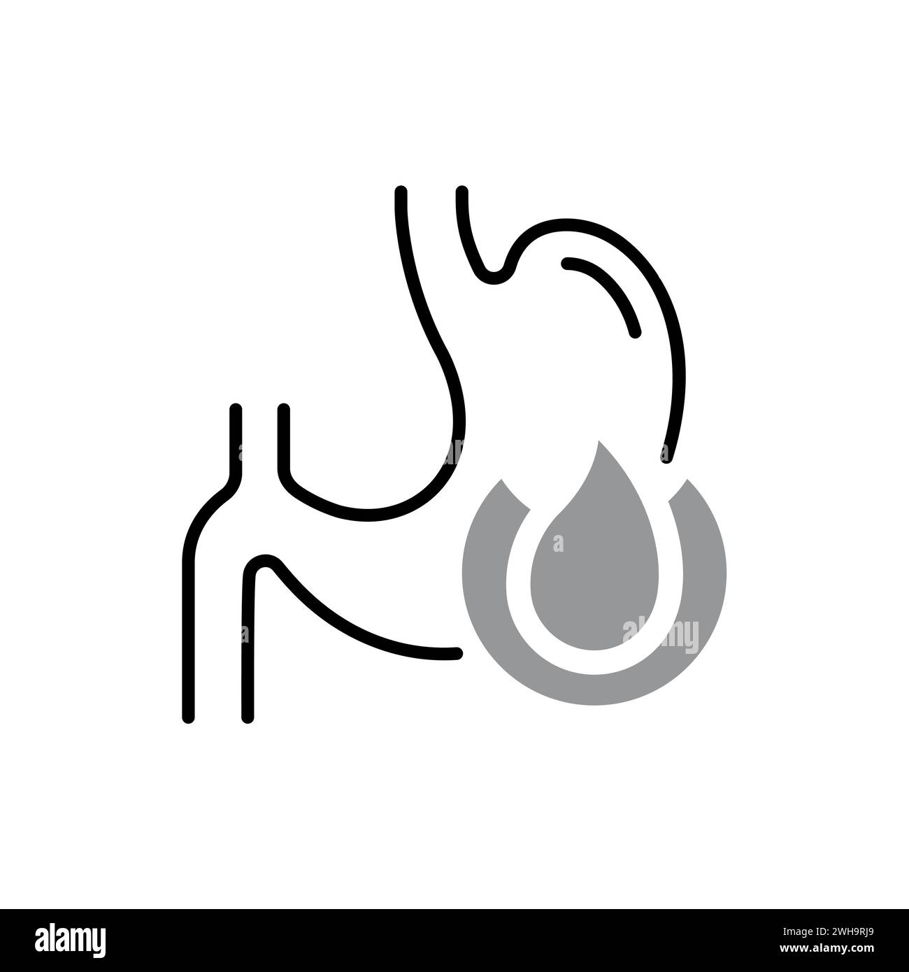 human body parts black vector art in cool background Stock Vector Image ...