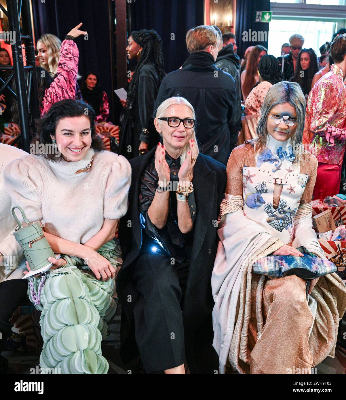 Berlin, Germany. 08th Feb, 2024. Politician Dorothee Bär (l-r ...