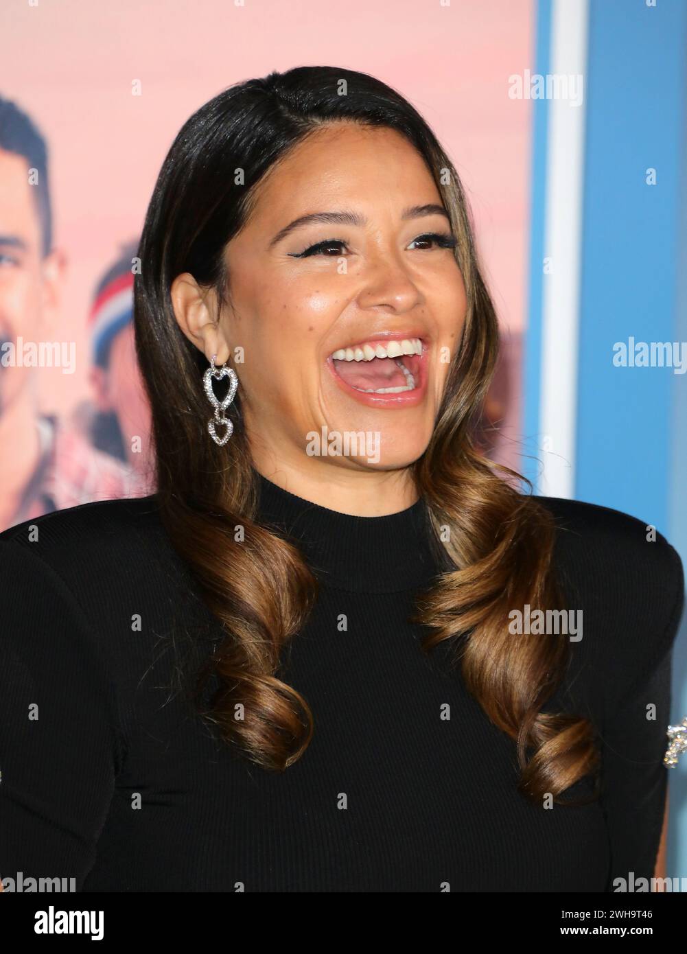 Hollywood, USA. 08th Feb, 2024. Gina Rodriguez arrives at The Premiere ...