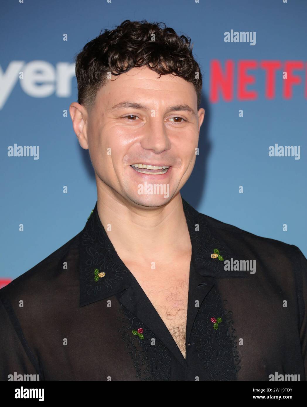 Hollywood, USA. 08th Feb, 2024. Augustus Prew arrives at The Premiere ...