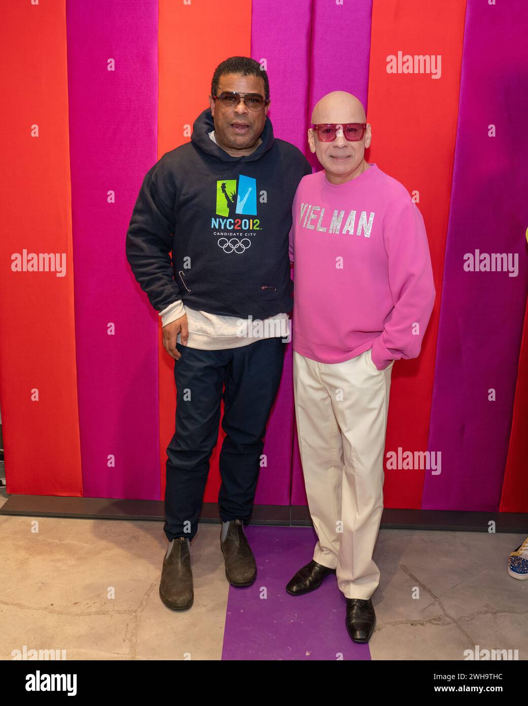 George Wayne and Nabys Vielman attends the Nabys Vielman NYFW FW24 ...