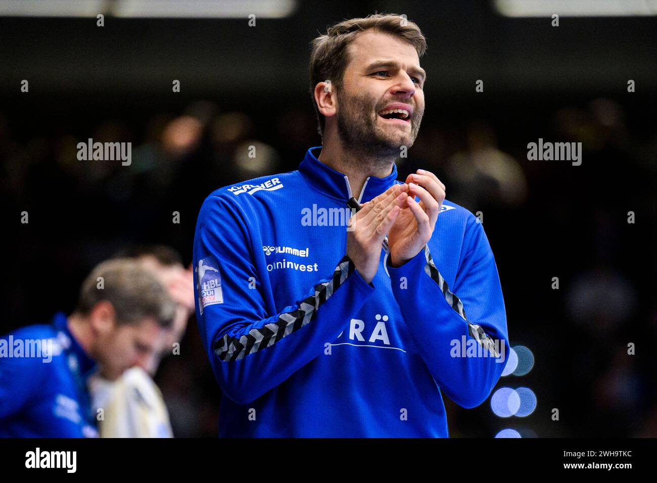 07 February 2024, Baden-Württemberg, Göppingen: Handball: 1st ...