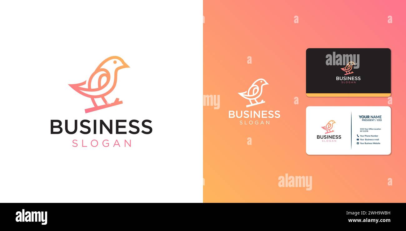 Mono wing design Stock Vector Images - Alamy