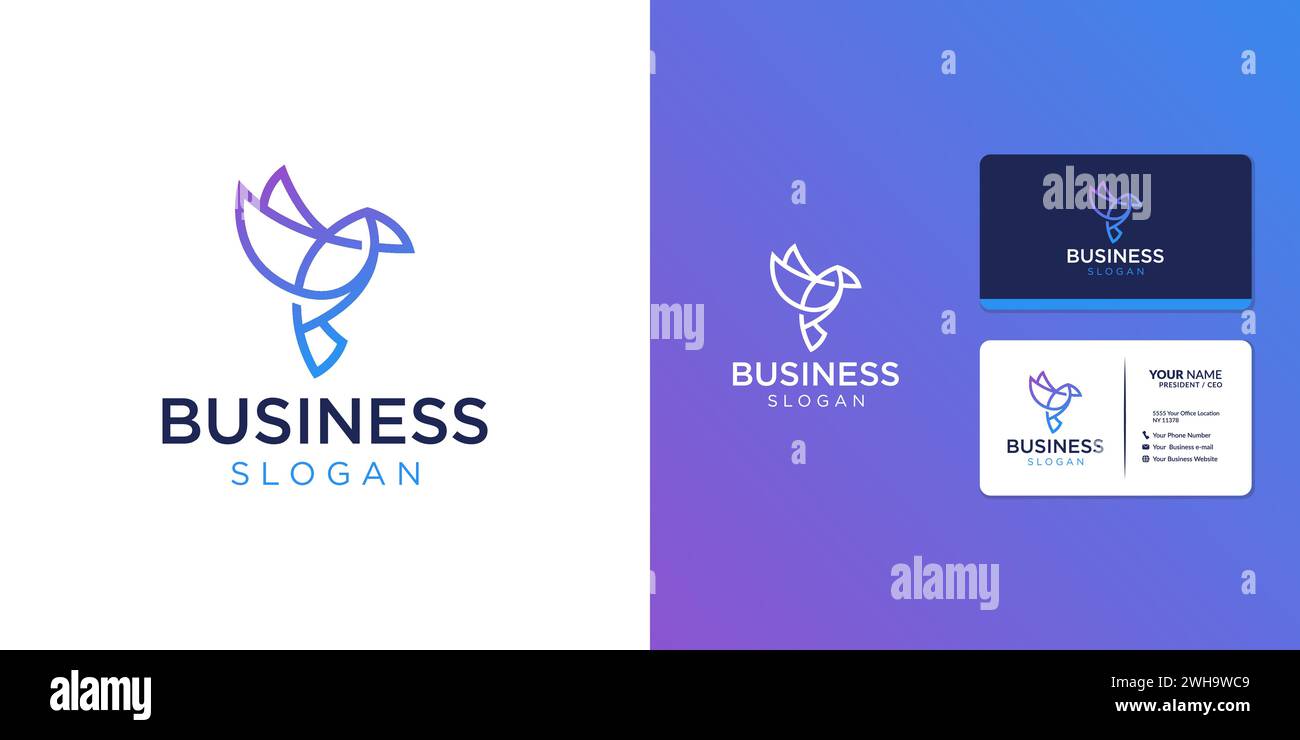 Mono wing design Stock Vector Images - Alamy