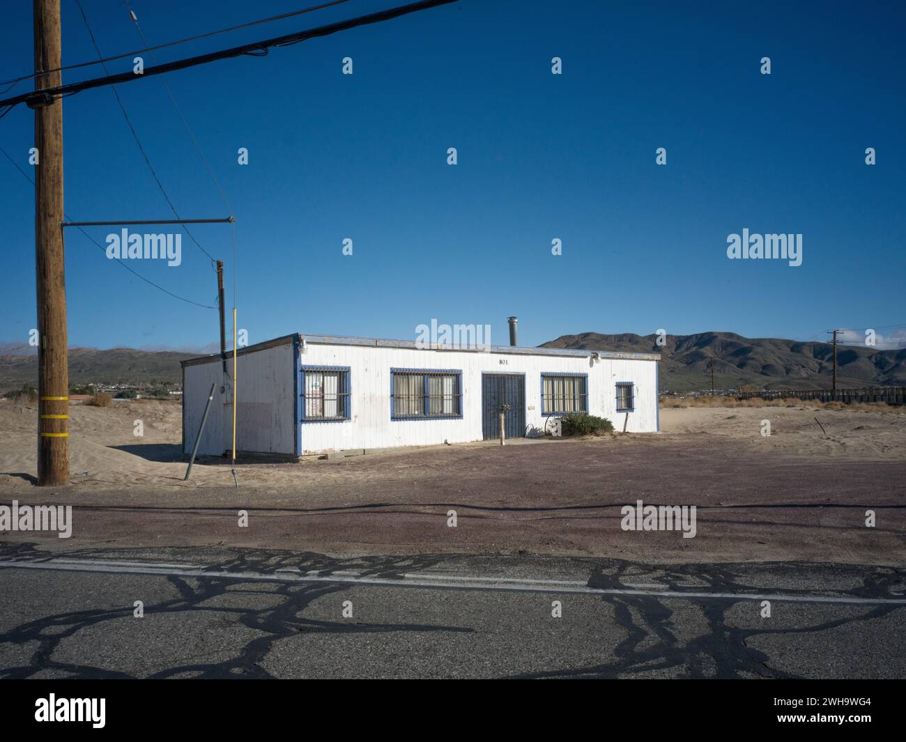 Barstow, California, Route 66 historic travel Stock Photo - Alamy