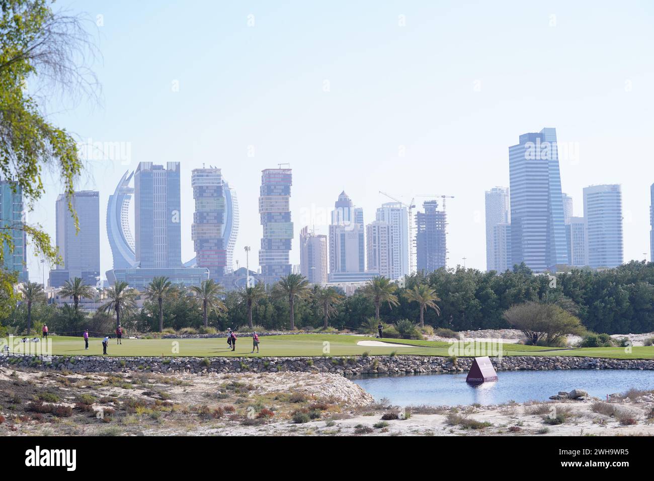 Commercial Bank Qatar Masters Pro Am event in Doha Stock Photo - Alamy