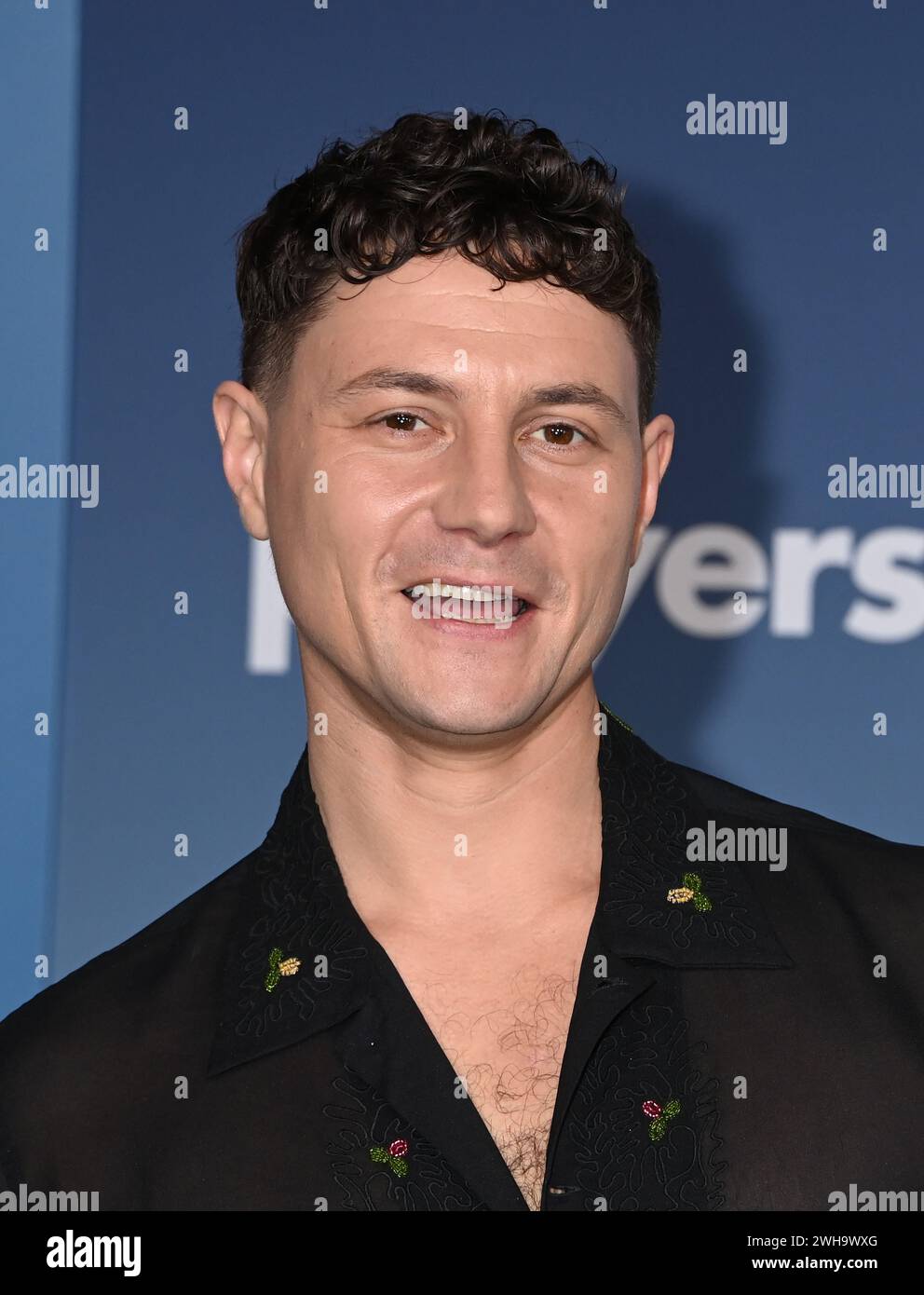 Hollywood, USA. 08th Feb, 2024. Augustus Prew arriving to Netflix's ...