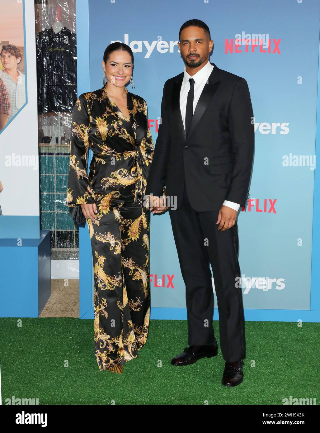 Hollywood, USA. 08th Feb, 2024. Samara Saraiva, Damon Wayans Jr arrives ...