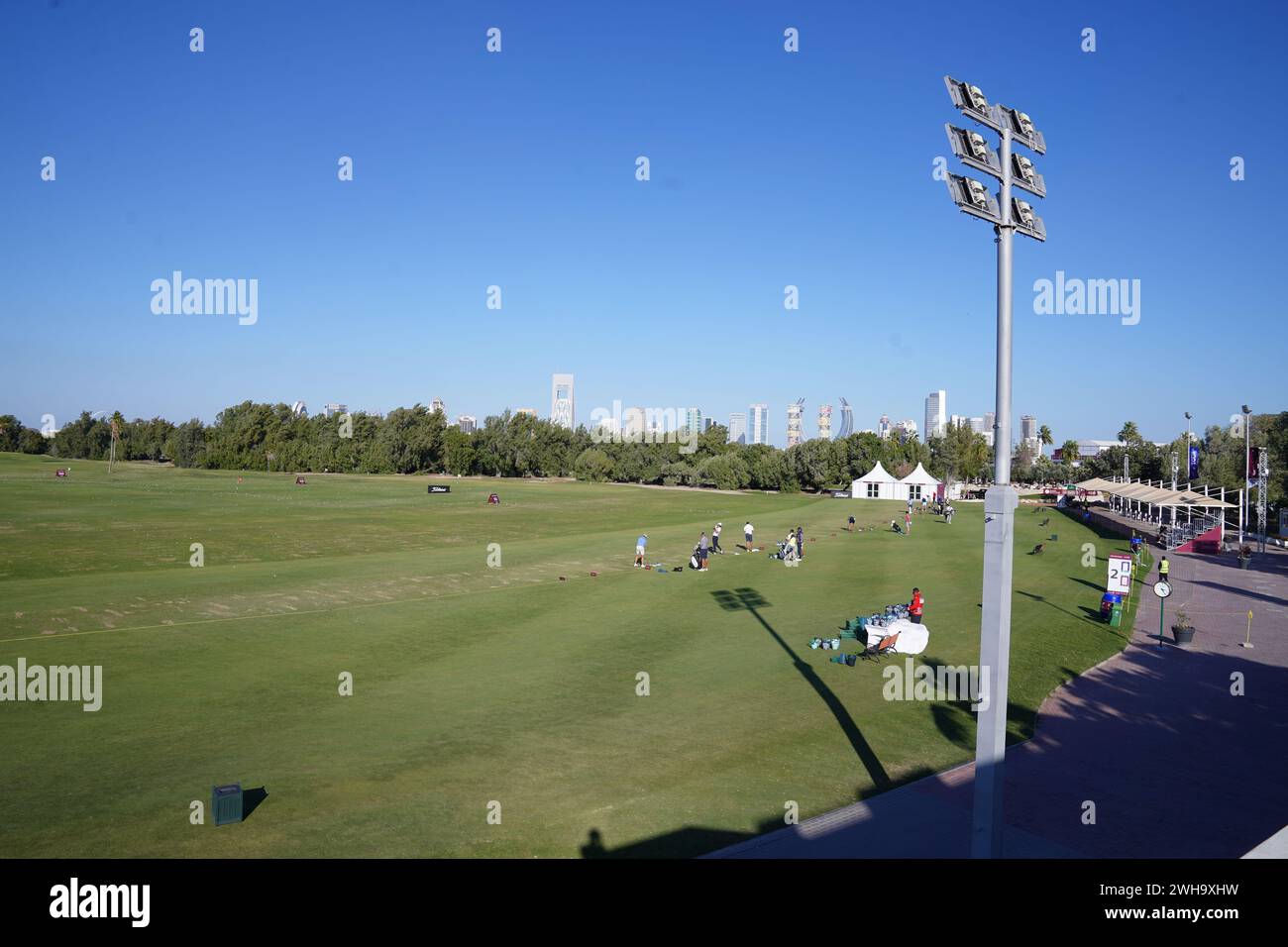 Commercial Bank Qatar Masters Stock Photo - Alamy