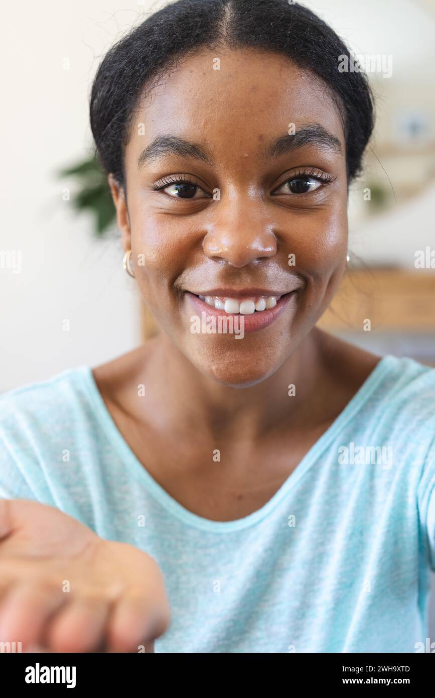 Confident biracial woman hi-res stock photography and images - Alamy