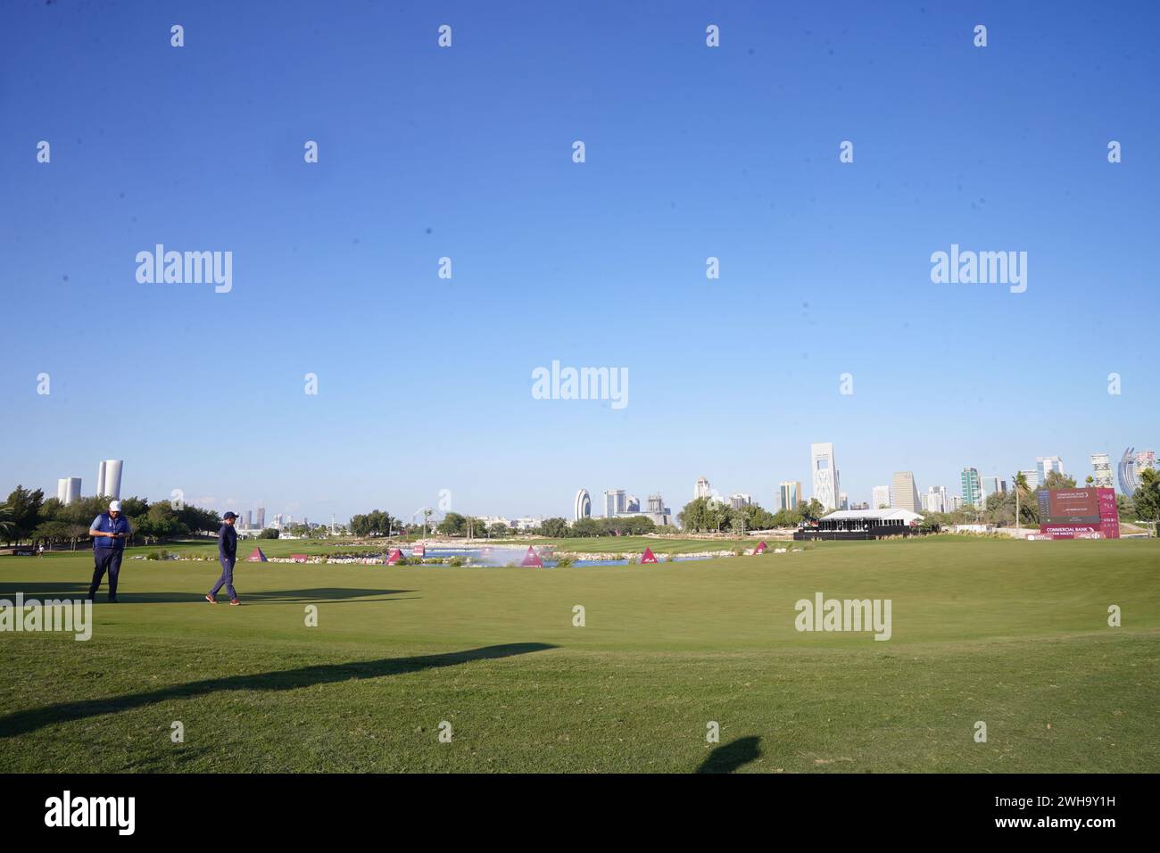 Commercial Bank Qatar Masters Stock Photo - Alamy