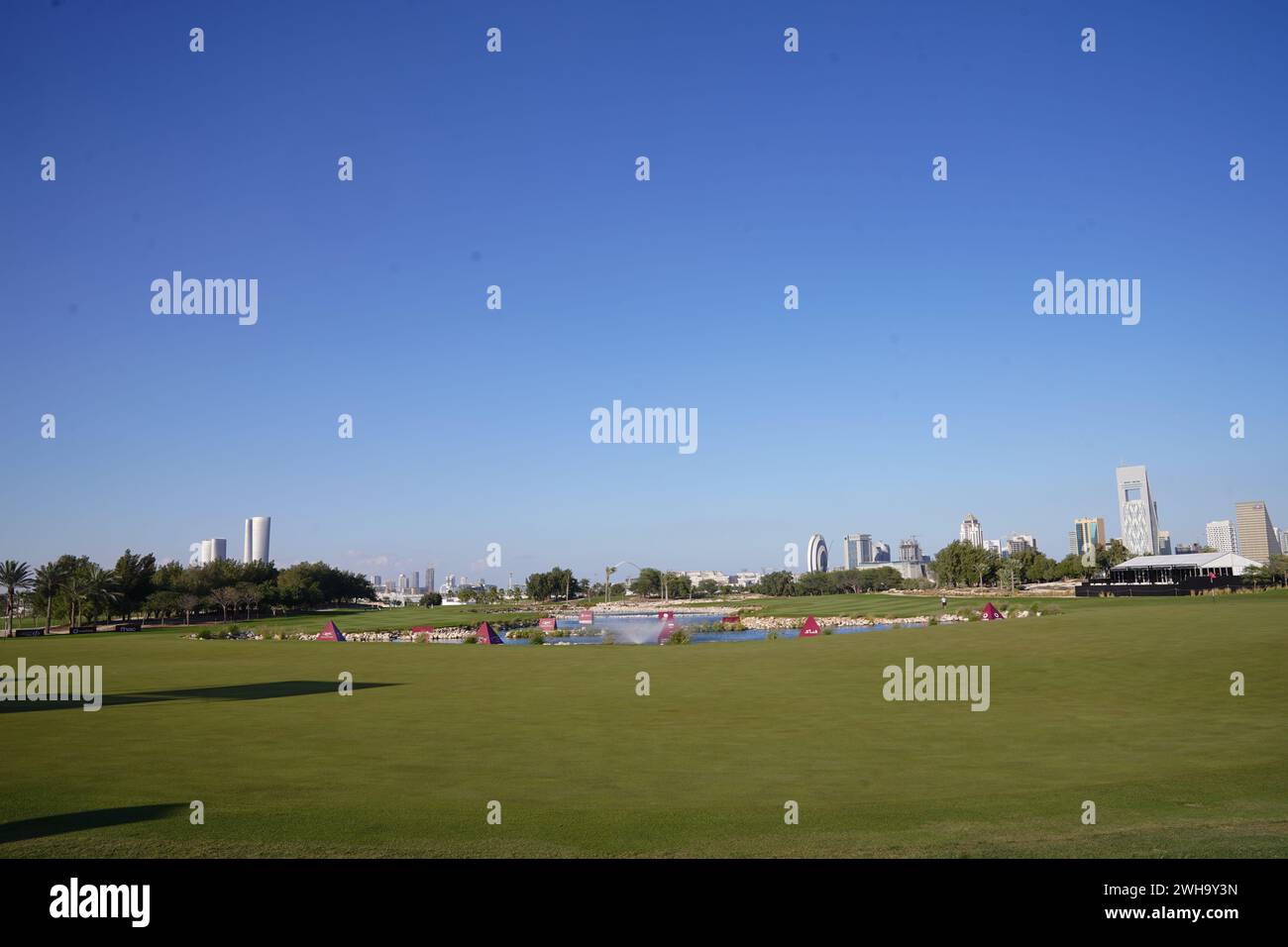 Commercial Bank Qatar Masters Stock Photo - Alamy