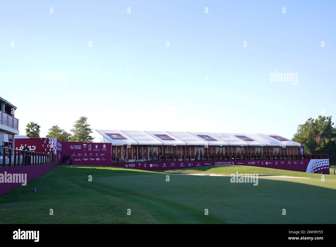 Commercial Bank Qatar Masters Stock Photo - Alamy