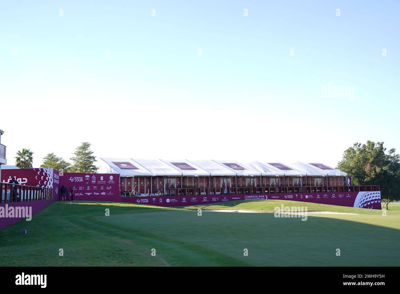 Commercial Bank Qatar Masters Stock Photo - Alamy