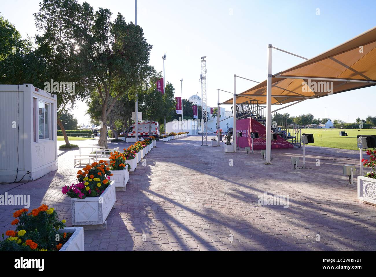 Commercial Bank Qatar Masters Stock Photo - Alamy