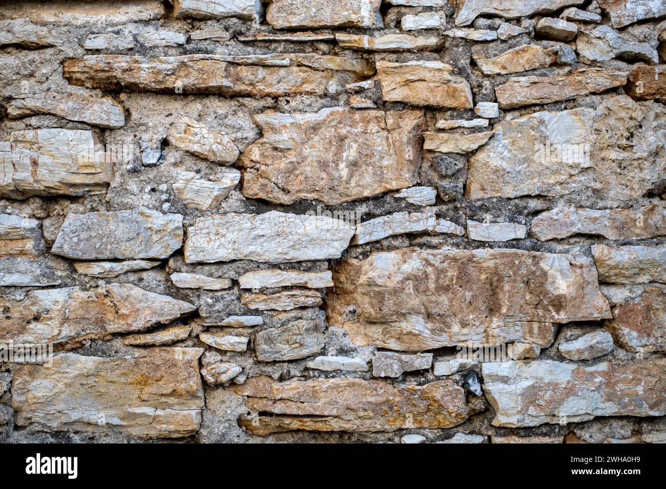 The stone walls in poor village in Turkey Stock Photo - Alamy