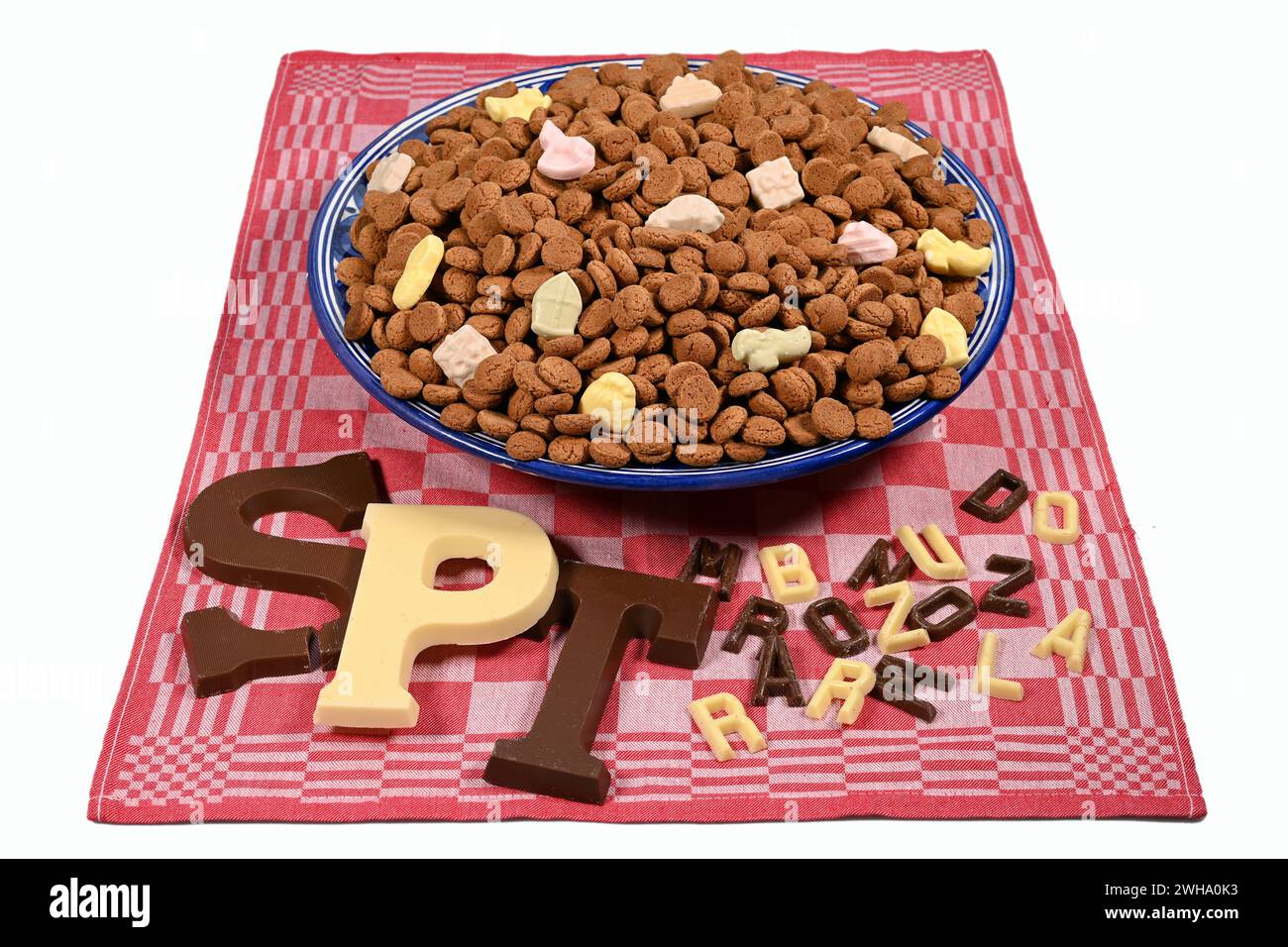 Traditional Sinterklaas festival sweets Stock Photo - Alamy