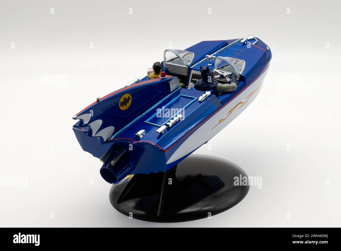 Batboat plastic model replica from 1966 Batman Movie Stock Photo - Alamy
