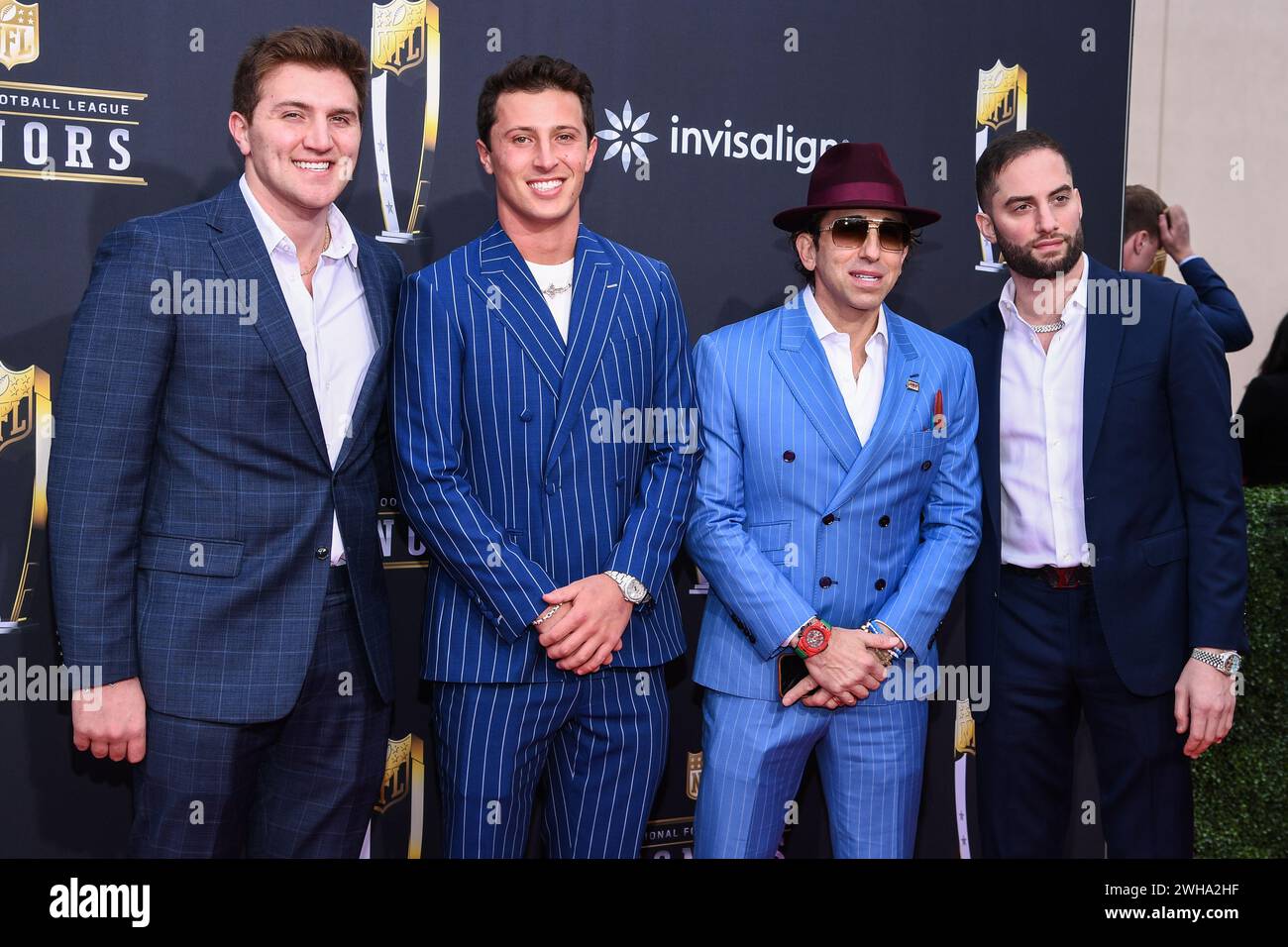 Tommy DeVito, Sean Stellato (Center) walking on the red carpet at the ...