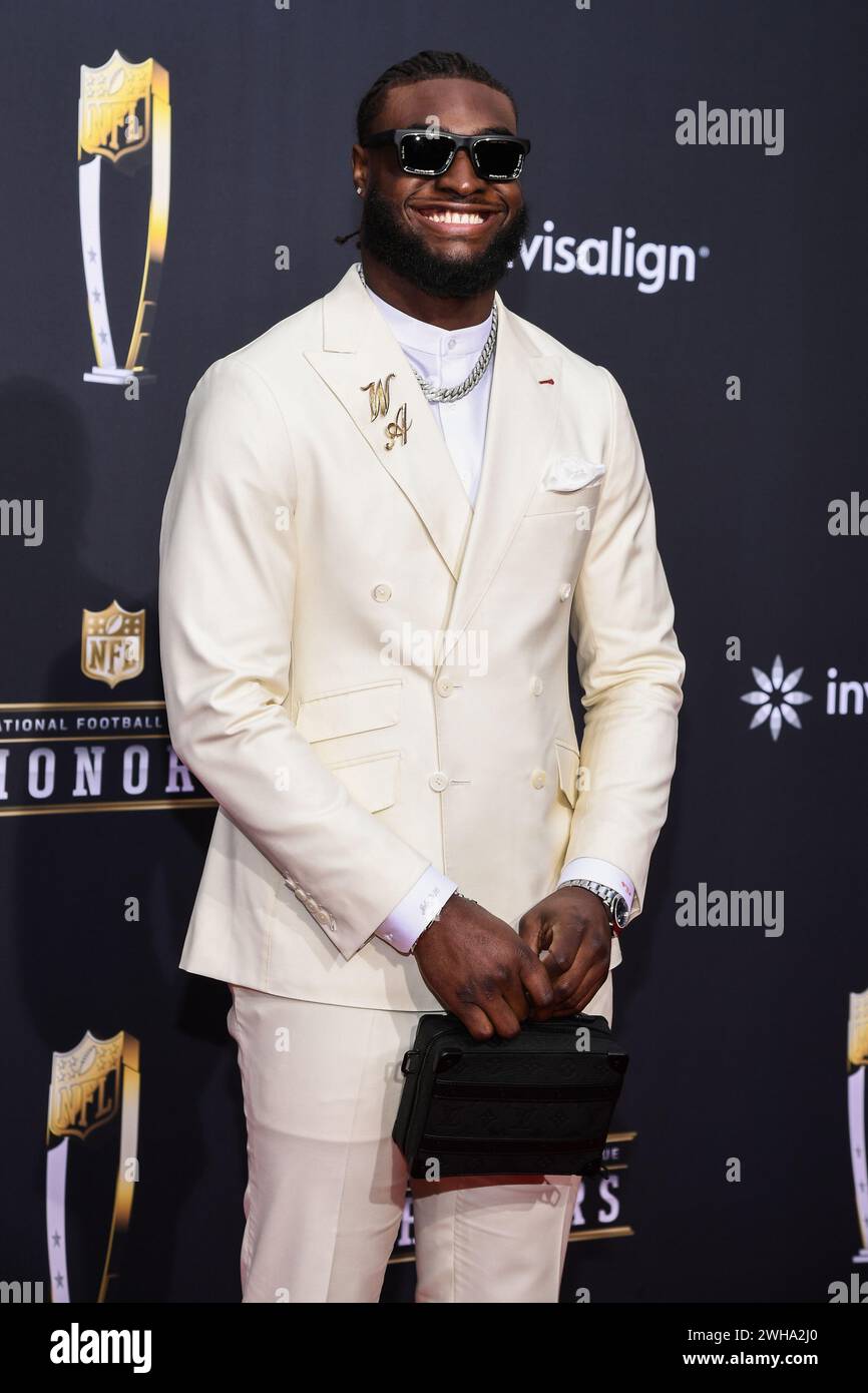 Will Anderson Jr. walking on the red carpet at the 13th annual NFL ...