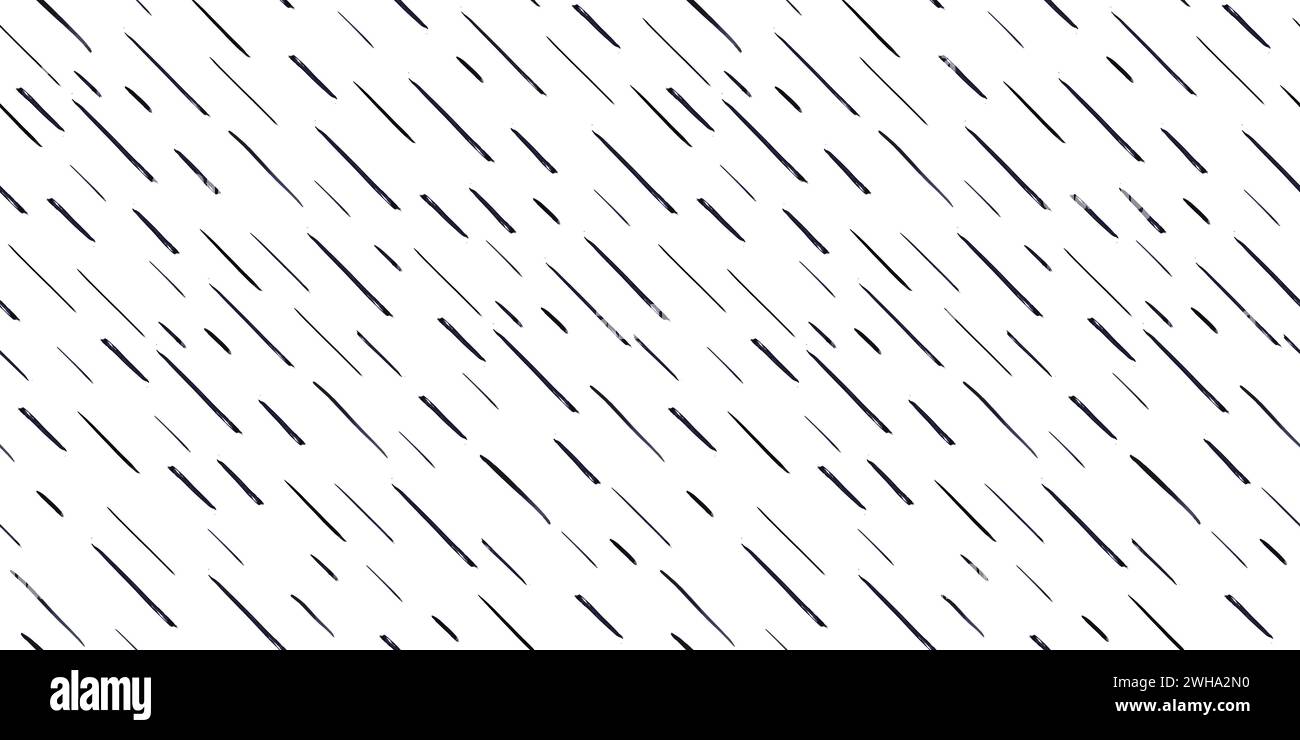 Hand-drawn black diagonal lines on white background. Seamless texture ...