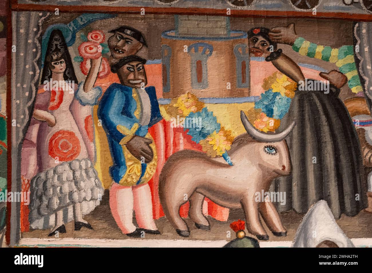 Maruja Mallo, The Fair ( La verbena), 1928, oil on canvas, Pompidou ...